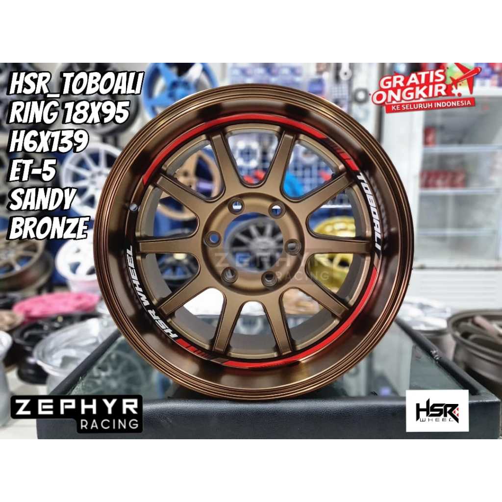 Jual VELG mobil pajero, fortuner, hilux, terano, blazer ring 18 hsr type toboali r18 | Shopee ...