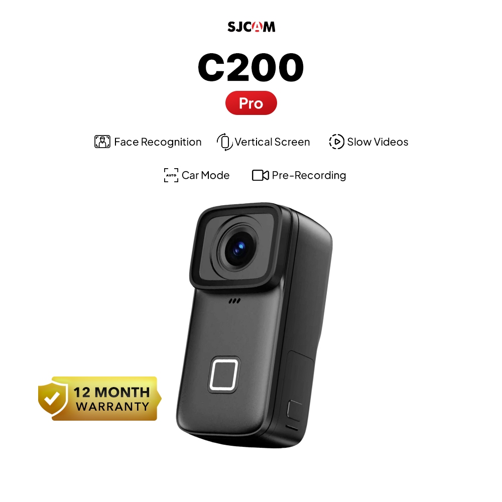Jual SJCAM C200 PRO Body Action Camera HDR 4K 30FPS Kamera Mini ...