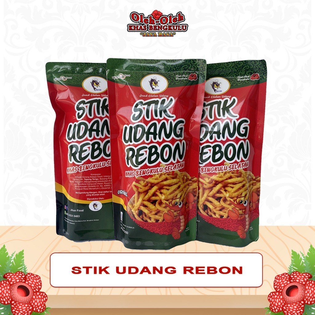 Jual Stik Udang / Cemilan Bengkulu / Oleh Oleh khas Bengkulu | Shopee ...