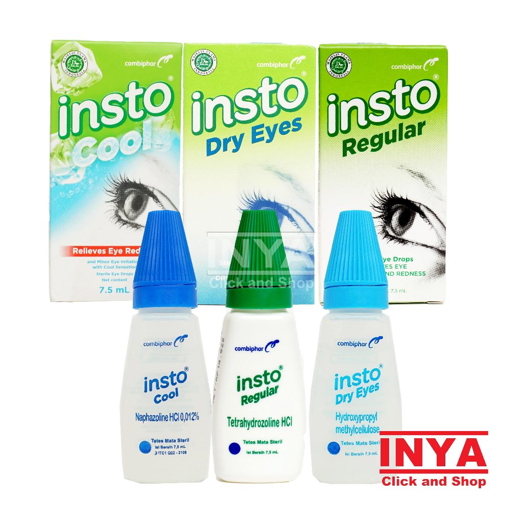 Jual Insto Obat Tetes Mata 7.5ml - STERILE EYE DROPS | Shopee Indonesia