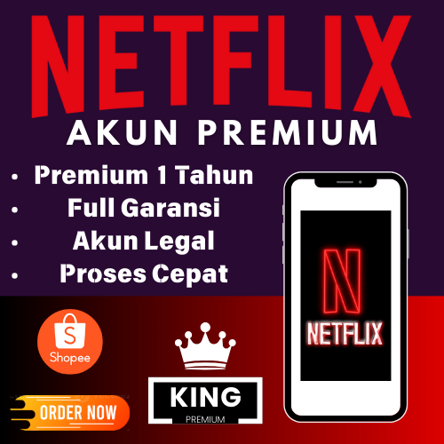 Jual Nextflix Premium 1 Tahun Garansi Full Proses Cepat | Shopee Indonesia