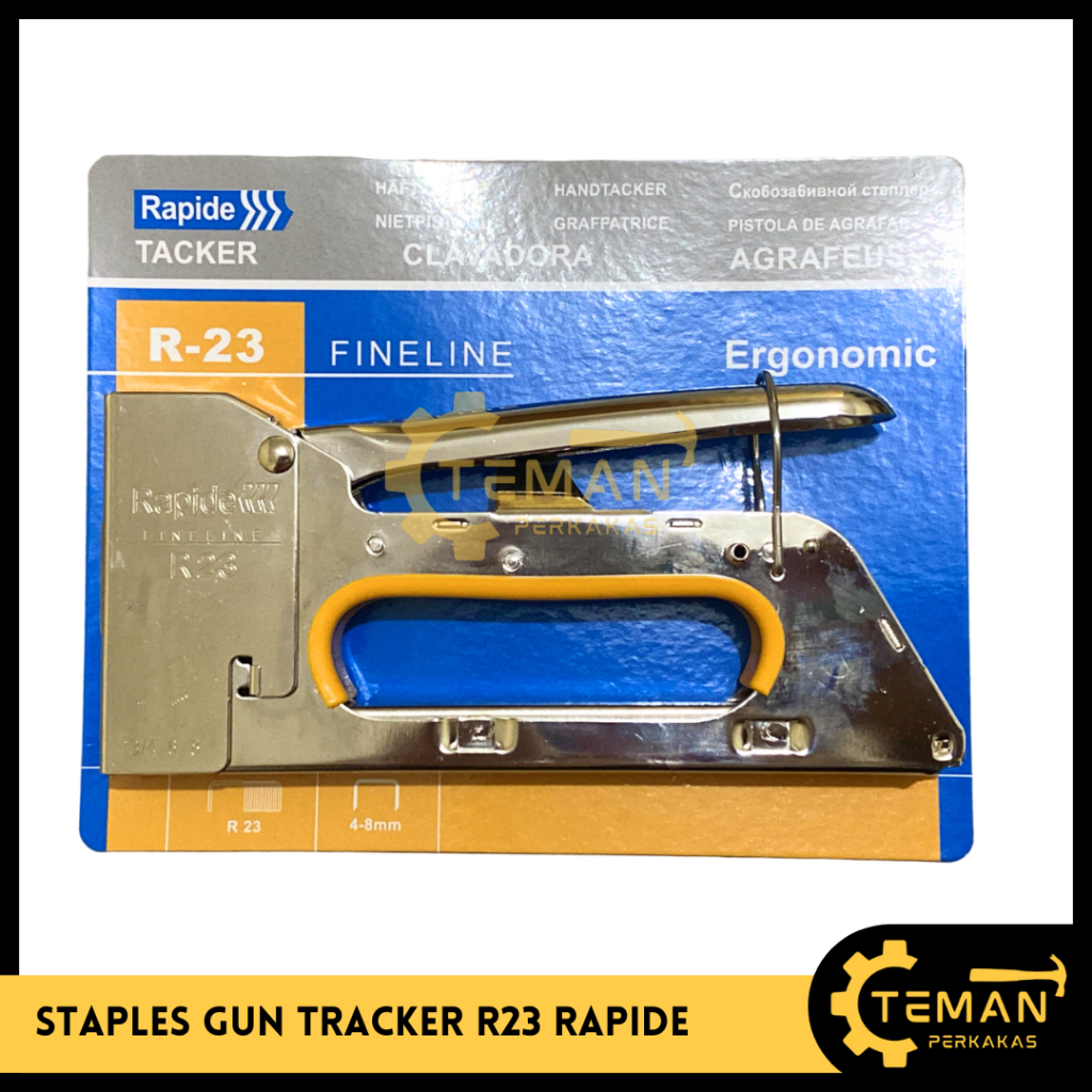 Jual RAPIDE Staples Gun Tacker Hekter R23 Rapide Original / R-23 ...