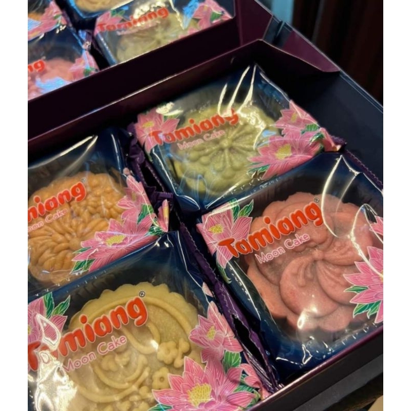 Jual READY NOW‼ KUE BULAN TAMIANG MEDAN 2024 MOTIF BUAHAN BUNGA 1BOX ...