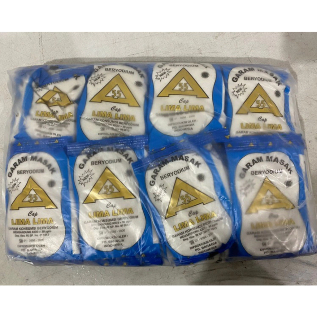 Jual Garam Dapur / Garam Masak 1 Ball Isi 40 Kantong 100gram | Shopee ...