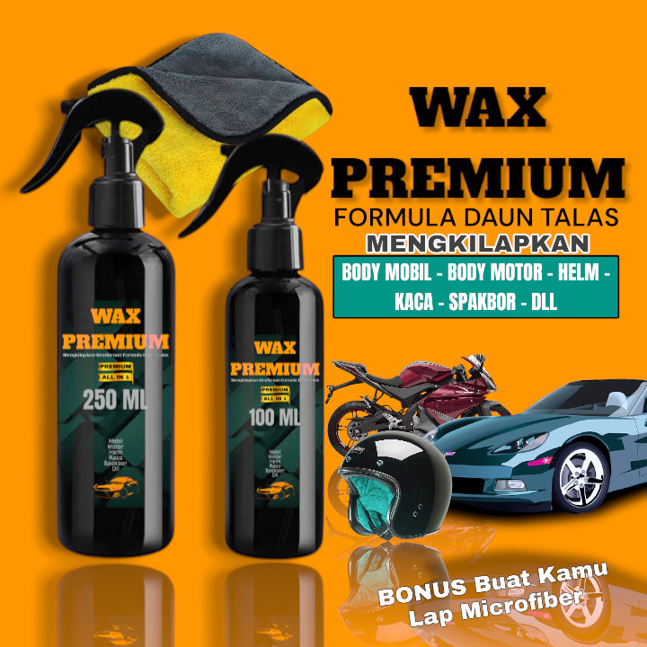 Jual WAX PREMIUM Wax Mobil Wax Motor Pengkilap Body Kendaraan Extra ...