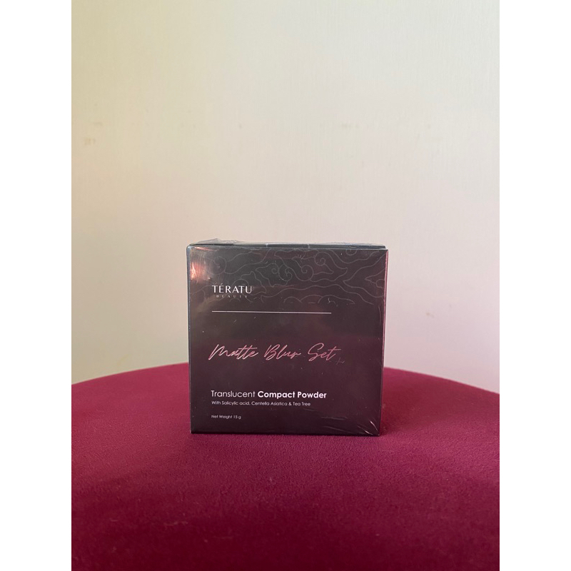 Jual TERATU BEAUTY Matte Blur Set Translucent Compact Powder - 15gr ...