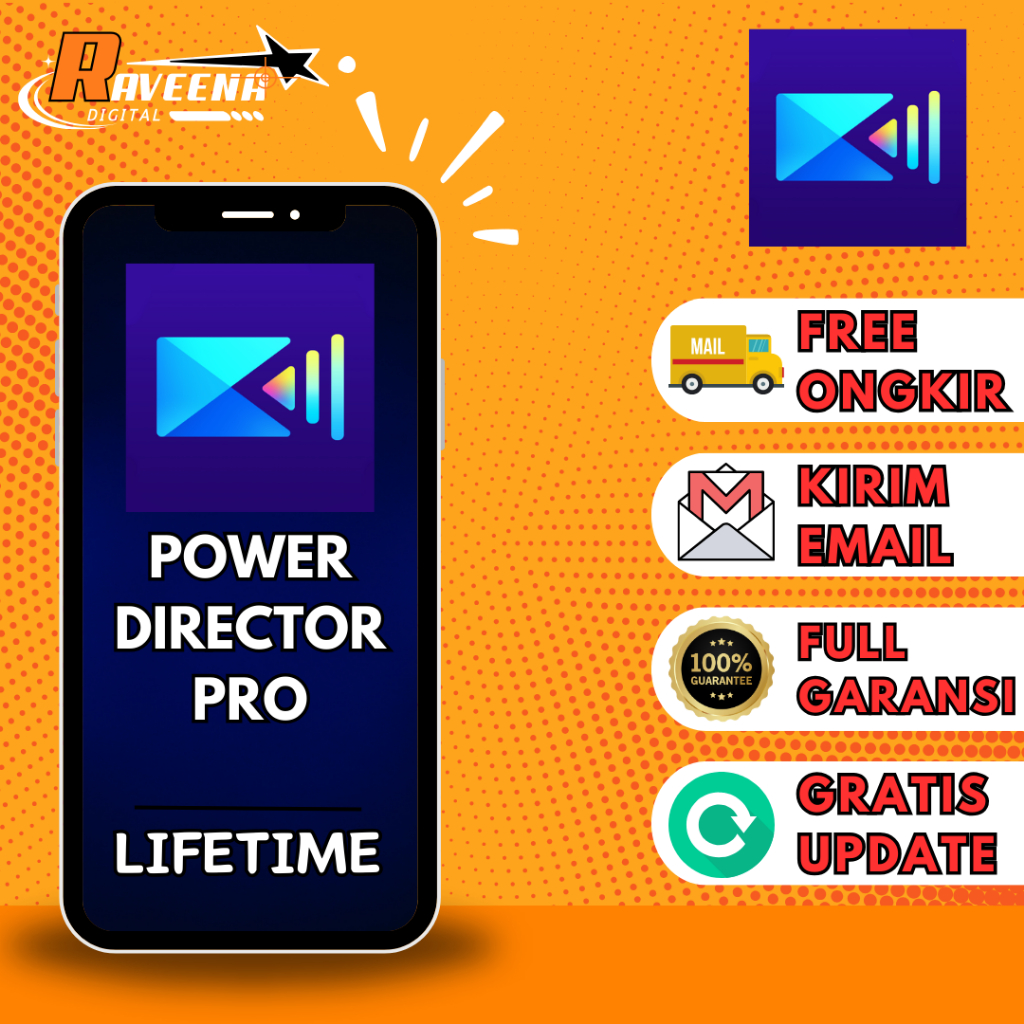 Jual PowerDirector Pro Lifetime Bergaransi Selamanya | Shopee Indonesia