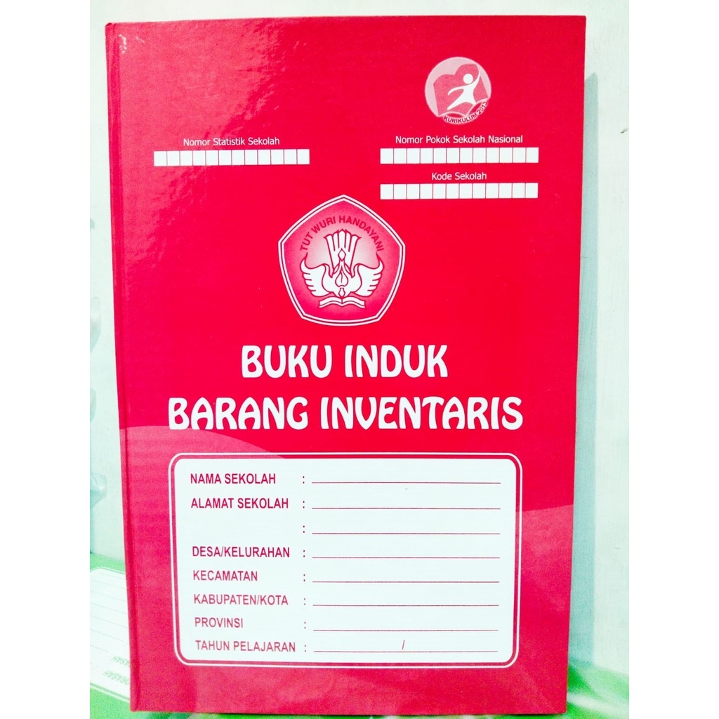 Jual BUKU INDUK BARANG INVENTARIS ( Kurikulum Merdeka / Kurikulum 2013 ...