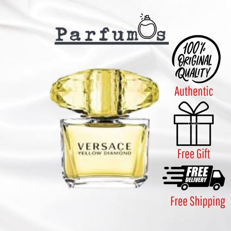 Jual Versace Yellow Diamond Intense EDP 100ml (Tester) Original (Box+ ...