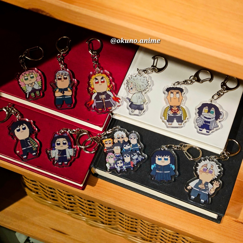 Jual Demon Slayer (Kimetsu No Yaiba) Hashira Akrilik Anime Keychain ...