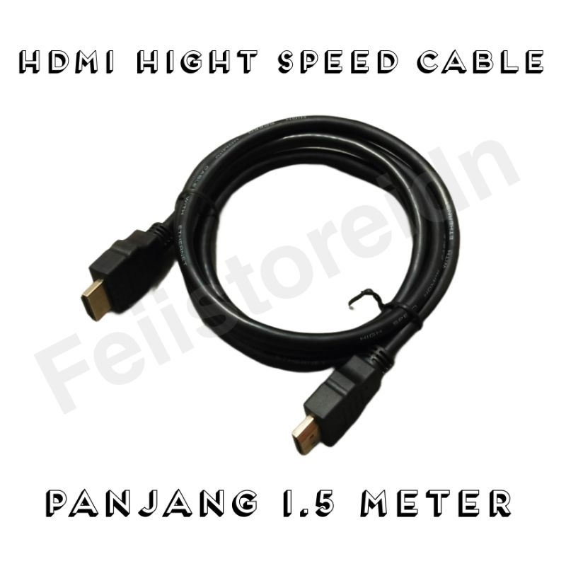 Jual KABEL HDMI PANJANG 1,5 METER HIGHT SPEED | Shopee Indonesia