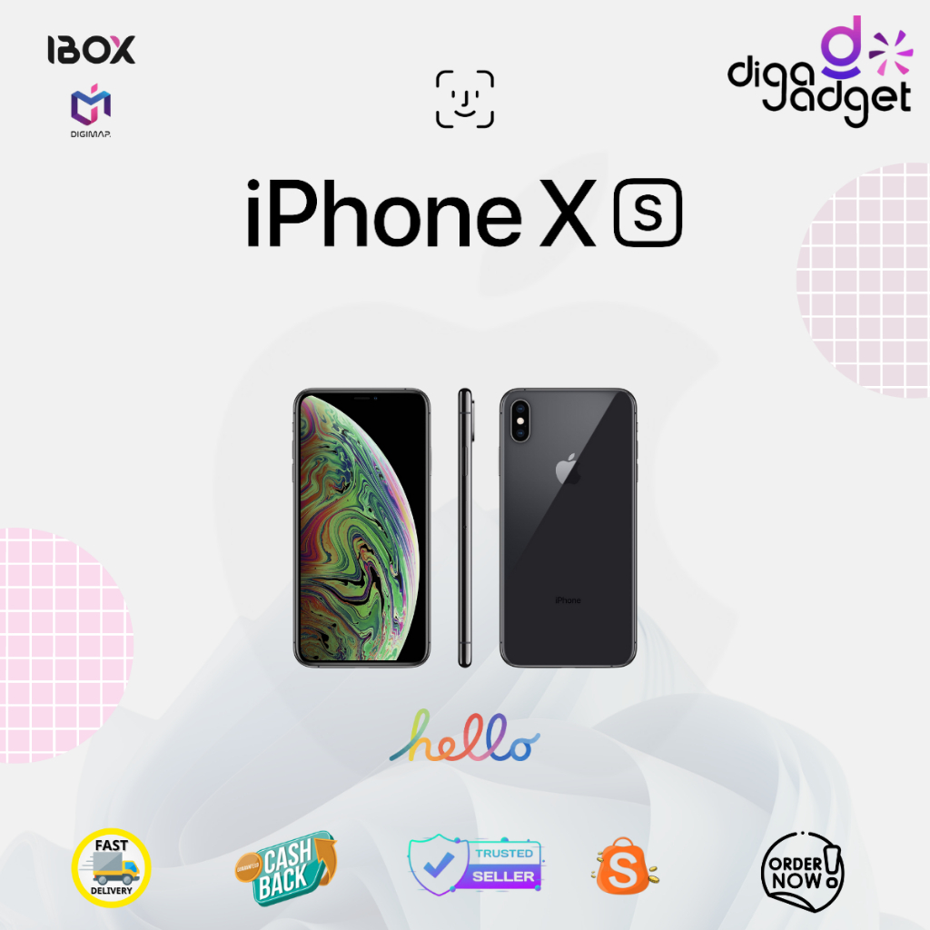 Jual iBox iPhone Xs 64Gb | 256Gb Fullset Resmi Original Apple | Shopee ...