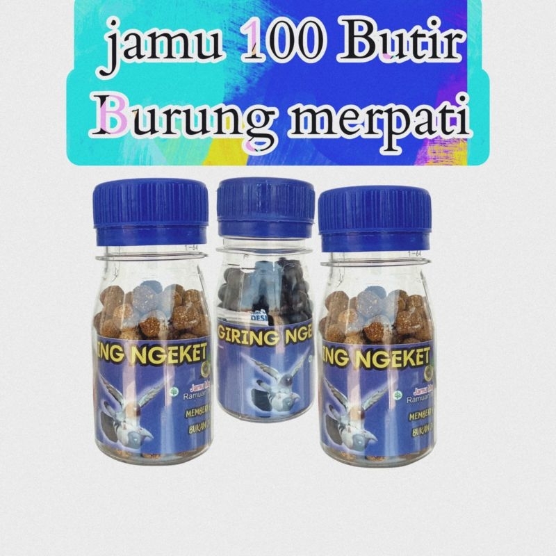 Jual 120 Pil Jamu Giring Ngeket Merpati Dalam 2 Hari pils vetafarem ...