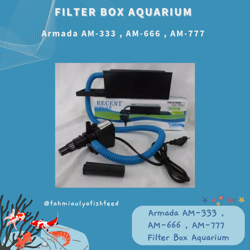 Jual Armada AM-333 , AM-666 , AM-777 Filter Box Aquarium | Shopee Indonesia