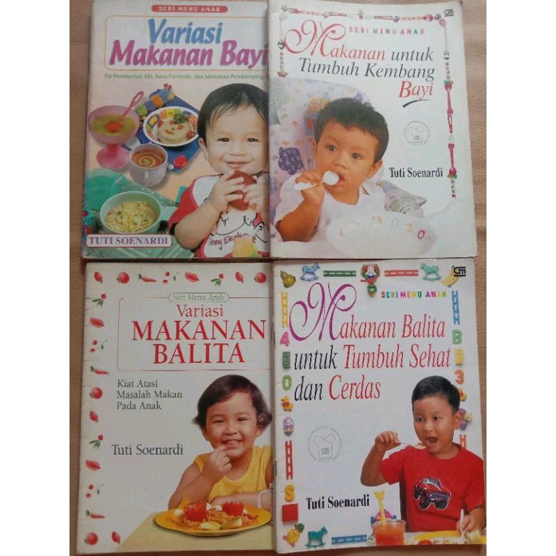 Jual Buku Seri Menu Anak Variasi Makanan Bayi, Variasi Makanan Balita ...