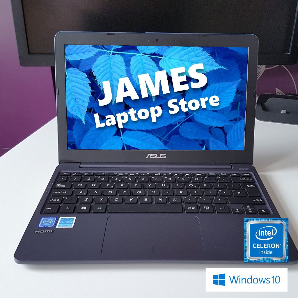 Jual Laptop Pelajar Notebook Asus E203M Layar 11.6 Inch Intel Celeron ...