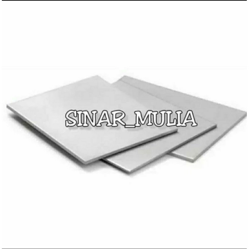 Jual Plat stainless 304 tebal 5mm lebar 1x1 meter | Shopee Indonesia