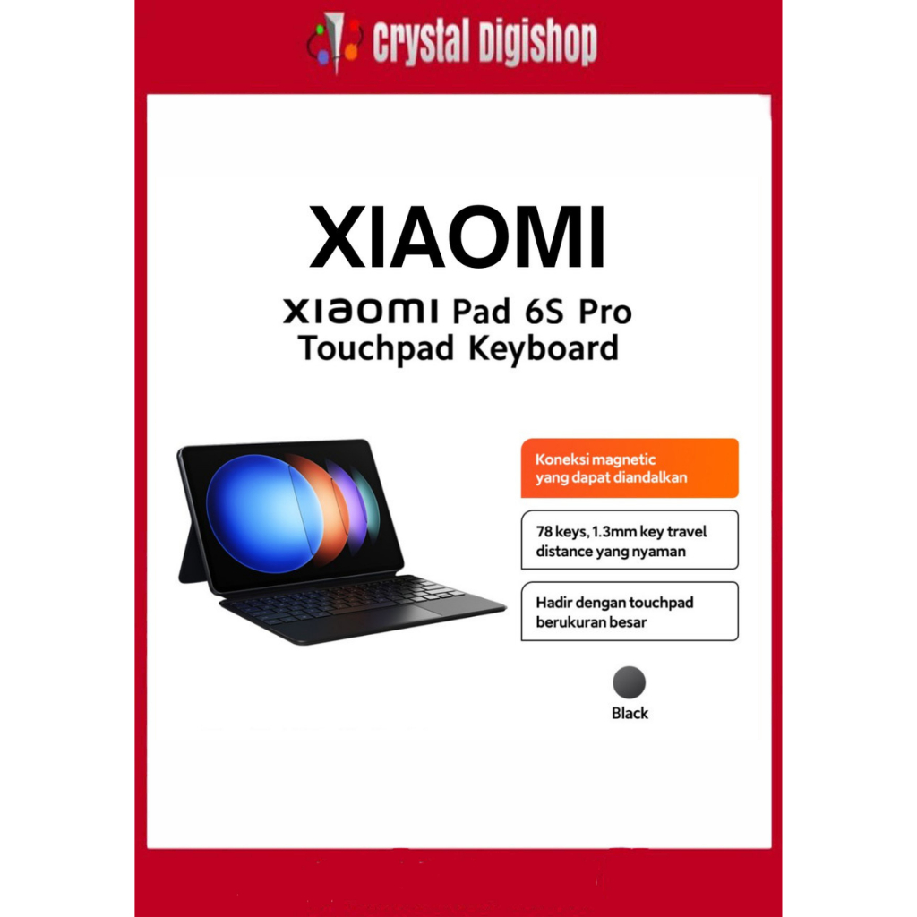 Jual Xiaomi Pad 6S Pro Touchpad Keyboard - Garansi Resmi | Shopee Indonesia