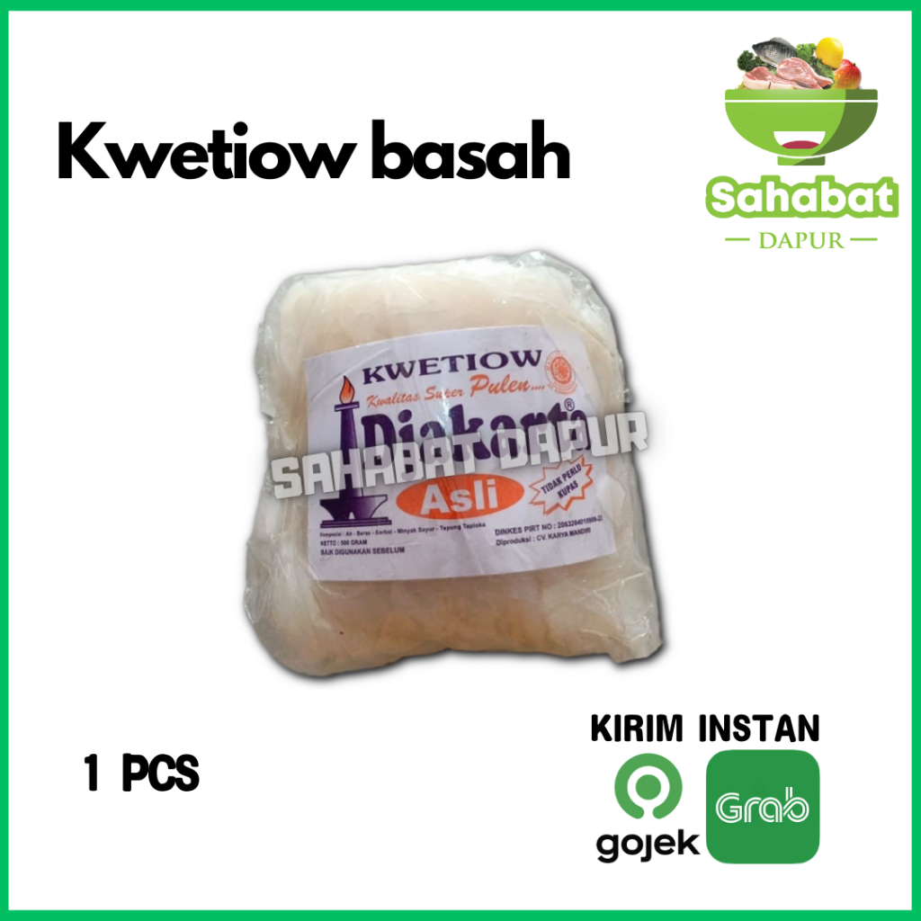 Jual Kwetiow / Kwetiau Basah 1 pcs - Sahabatdapur | Shopee Indonesia