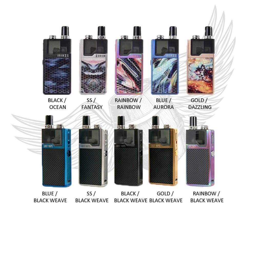 Jual ORION Quest PODS SYSTEM - BY LOST VAPE AUTHENTIC - POD STARTER KIT ...