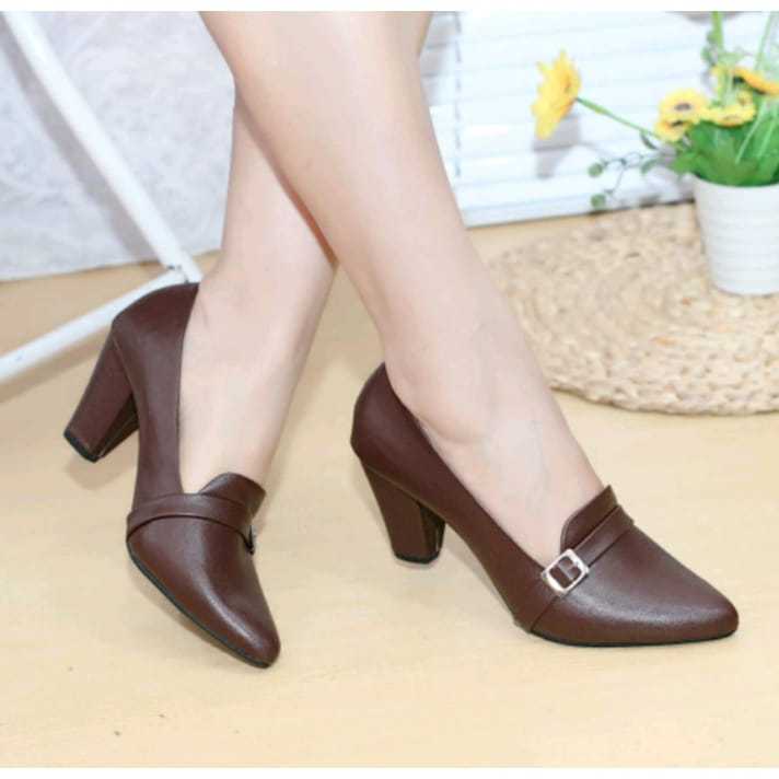 Jual sepatu wanita/sepatu kerja/bu guru sekolah dan kegian formal lain ...