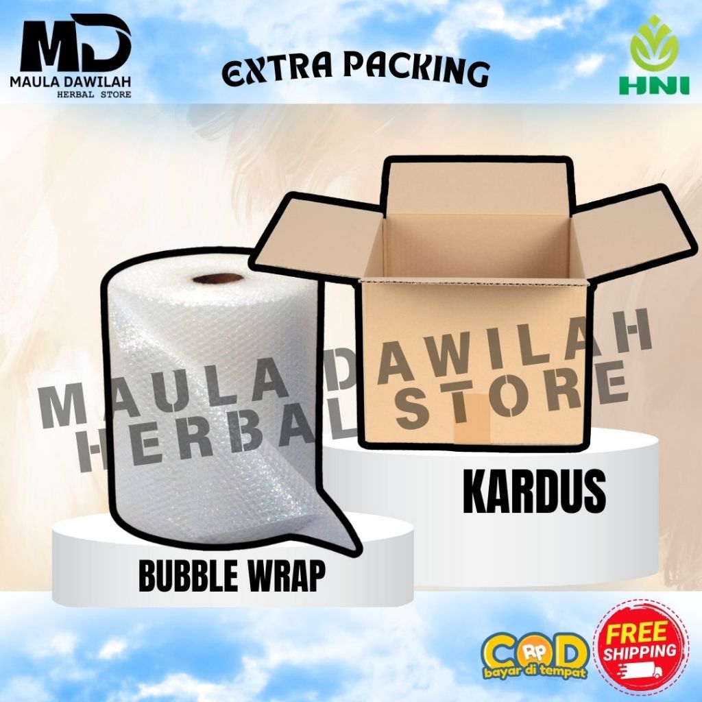 Jual BUBBLE WRAP + KARDUS - EXTRA PACKING AMAN DAN TAHAN BANTING UNTUK ...