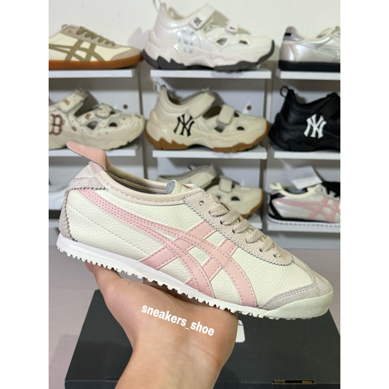 Jual Sepatu Mexico 66 Cream Soft Pink Free Paperbag | Shopee Indonesia