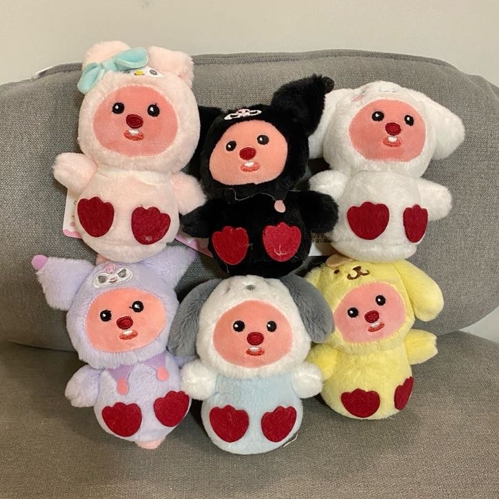 Jual Gantungan Kunci Boneka Loopy Sanrio Little Pororo Hiasan Tas Cute ...