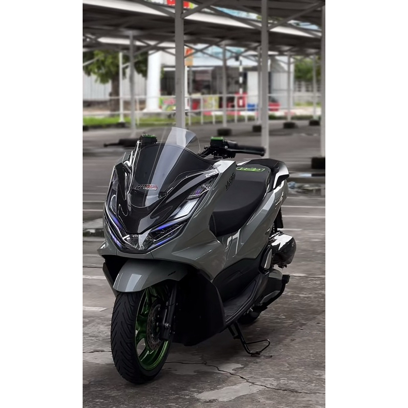 Jual Visorhouseid - visor pcx 160 presisi - Visor pcx 150 windshield ...