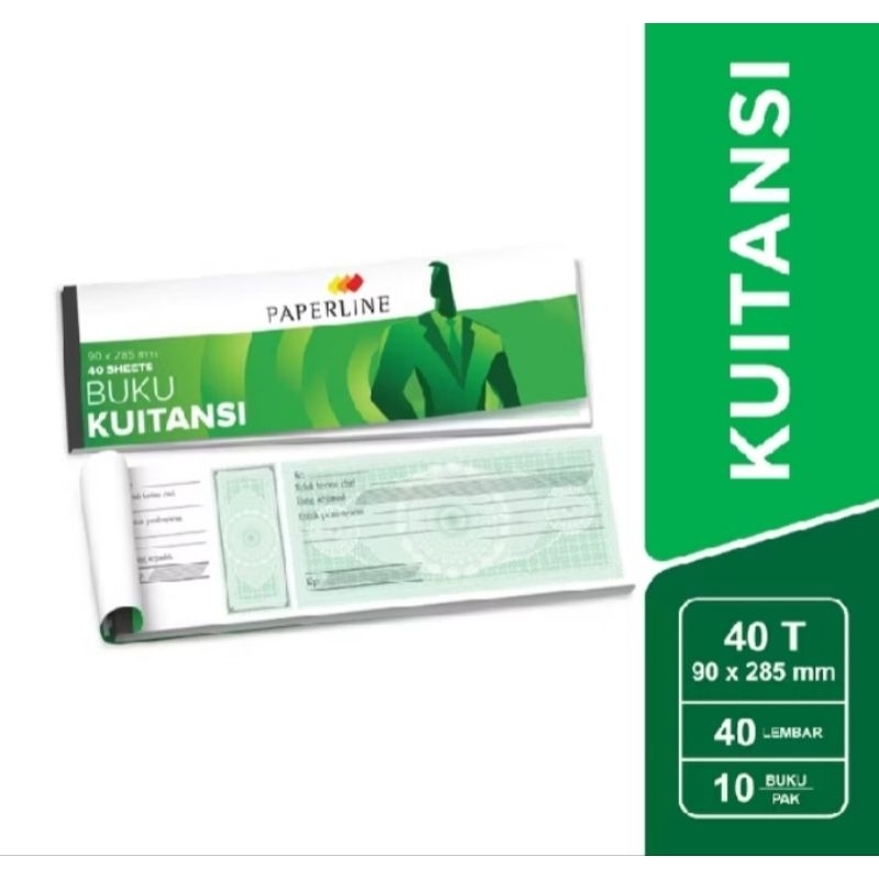 Jual kwitansi ppl / kwitansi paperline / kwitansi tanggung / kwitansi ...