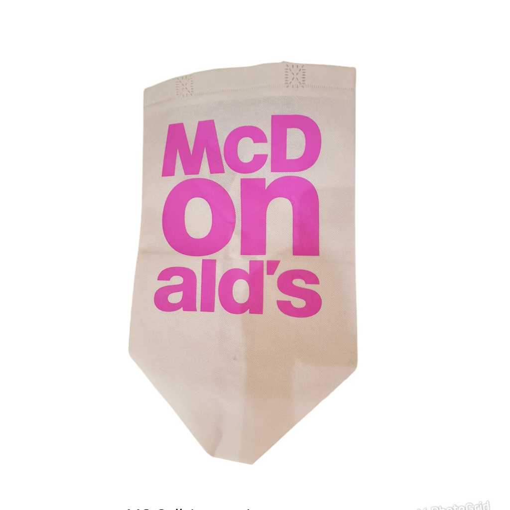 Jual Tas mcdonald terbaru Tote bag shopping bag mcd 24 x 30 x 20 cm ...
