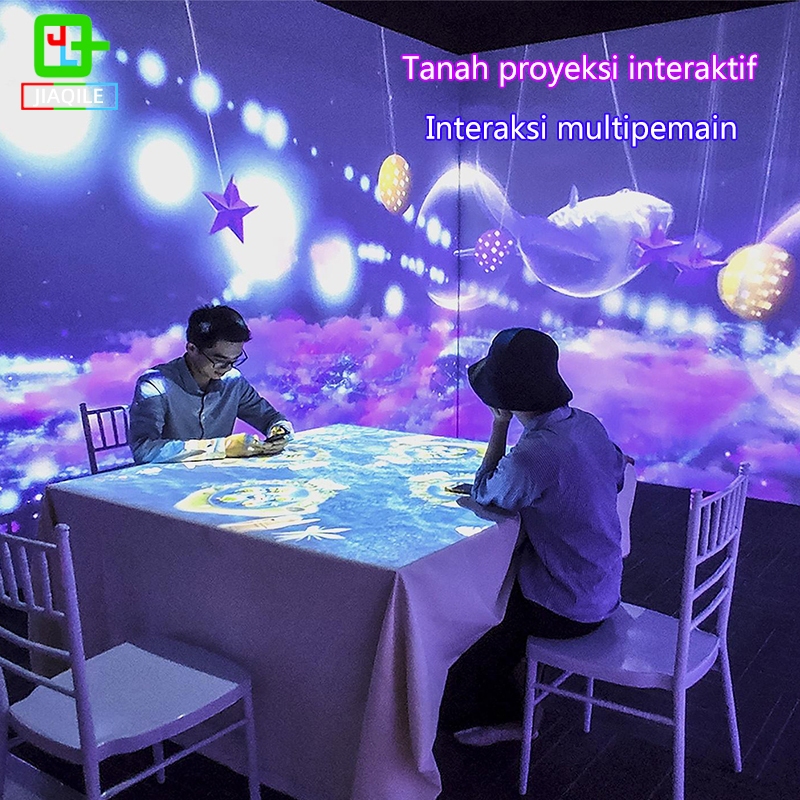 Jual Projection Ground Interactive Virtual Reality Museum Display Interactive Projection Desktop ...