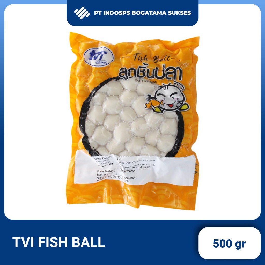 Jual TVI Fish Ball 500gr | TVI Bakso Ikan | Fish Ball | Baso Ikan 500gr ...