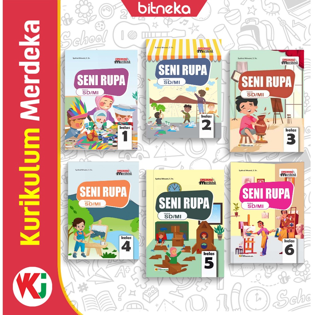 Jual Buku Siswa Seni Rupa SD/MI Kurikulum Merdeka Kurmer - Syahrul Ikhwani (WKJ) | Shopee Indonesia