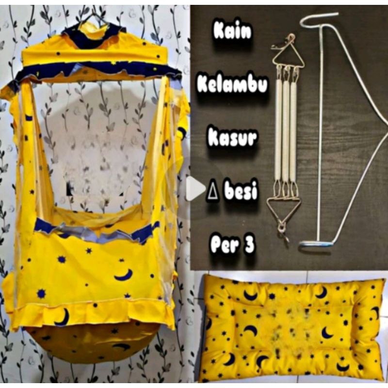 Jual Ayunan Bayi Jumbo Ayunan Karakter Motif Kelambu Bayi 3in1 Dan 5in1 ...