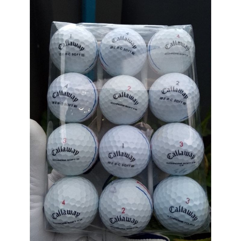 Jual Bola Bekas Callaway Triple Terck Grade A Paket 12 Pcs Bola ...