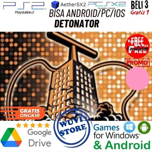 Jual PS 2 Detonator | Bisa di PC / Android / IOS Plus Emulator | Beli 3 ...