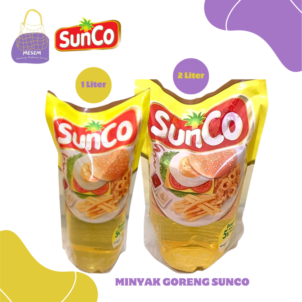 Jual Sunco Minyak Goreng Bening Kelapa Sawit Cooking Oil Kemasan Pouch ...
