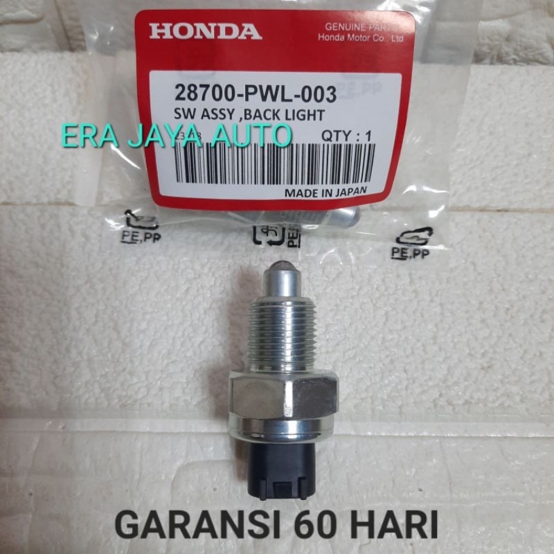 Jual SENSOR ATRET SWITCH MUNDUR BACK LIGHT SWITCH HONDA JAZZ CIVIC CITY ...