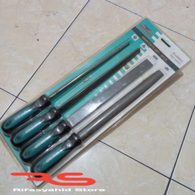 Jual Kikir Kayu Set 8 pcs - Files Wood Set 4 Pcs 8 Inch | Shopee Indonesia