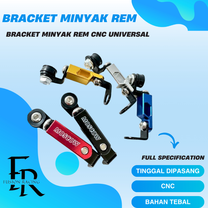Jual BRACKET CNC TABUNG MINYAK DEPAN REM BREKET SEMUA MOTOR | Shopee ...