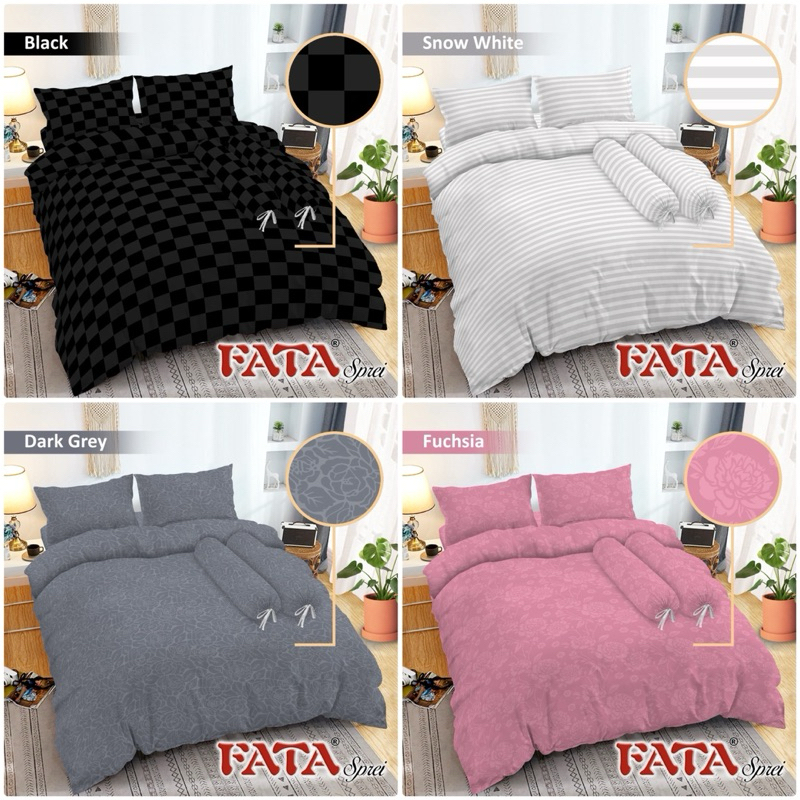 Jual FATA - Bed Cover Jacquard King Size 180x200 / Queen Size 160x200 ...