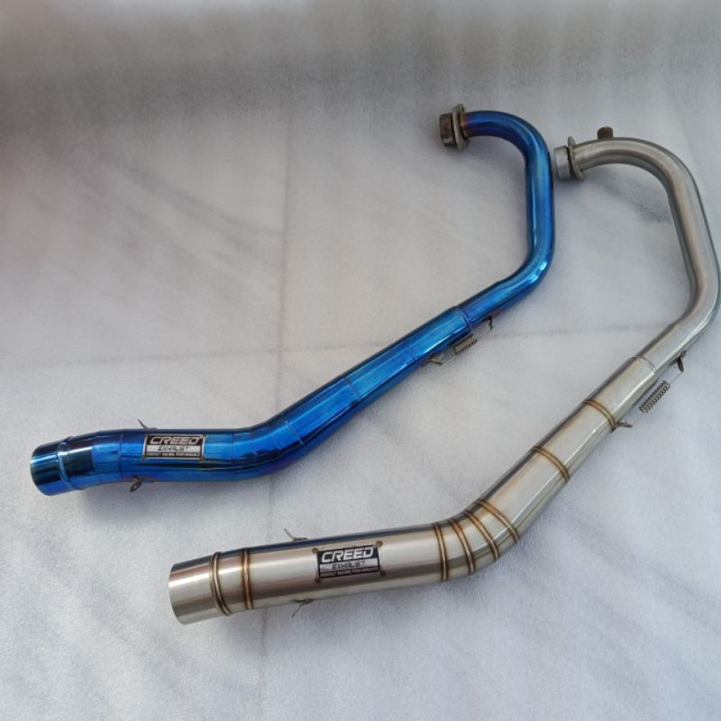 Jual Header only /pipa leheran Original Creed Exhaust inlet 50mm untuk ...