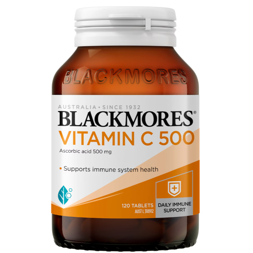 Jual Blackmores Vitamin C 500mg Immune Support Tablets 120 Pack ...