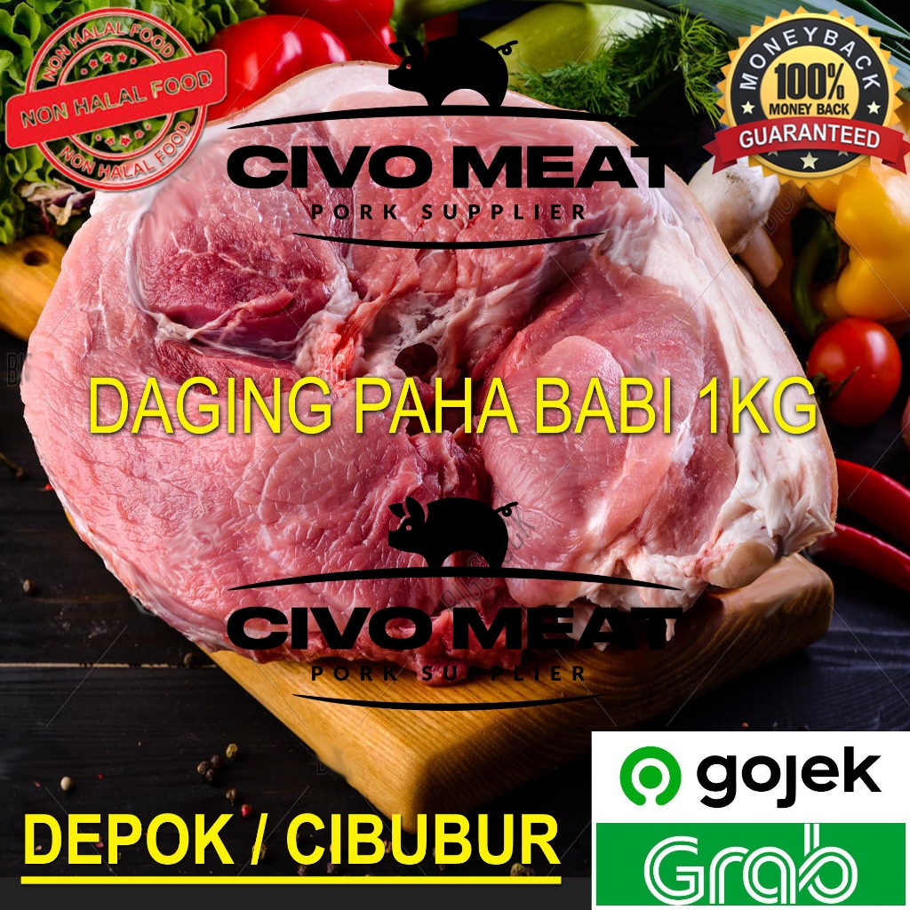 Jual Daging Babi PAHA 1kg | Shopee Indonesia