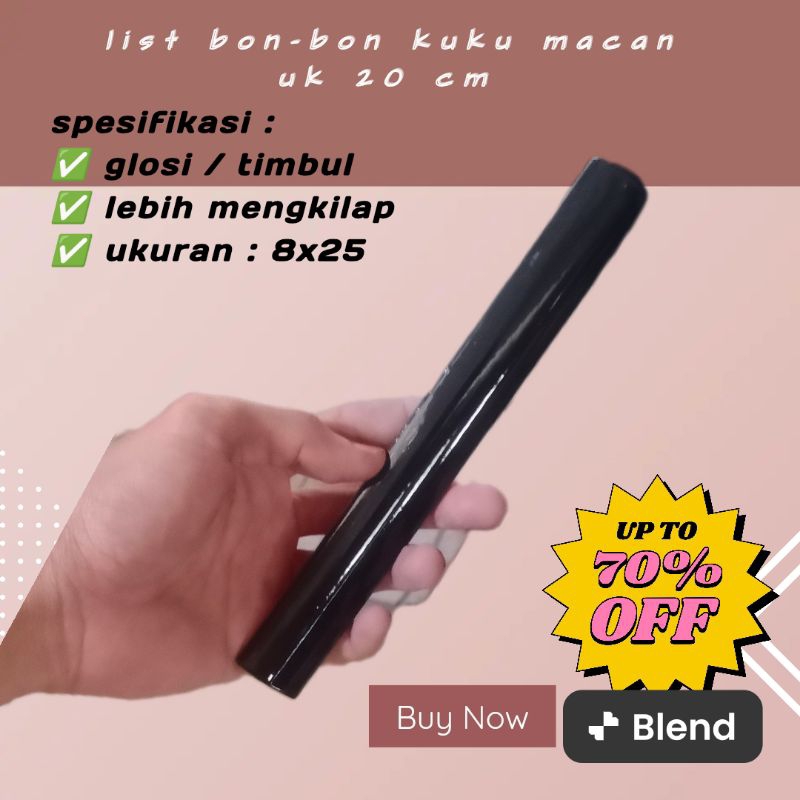 Jual bon-bon kuku macan kualitas super black ukuran 20cm grosir bon-bon ...