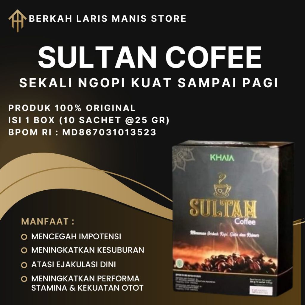 Jual SULTAN COFFEE KHAIA 100% ORIGINAL | Shopee Indonesia