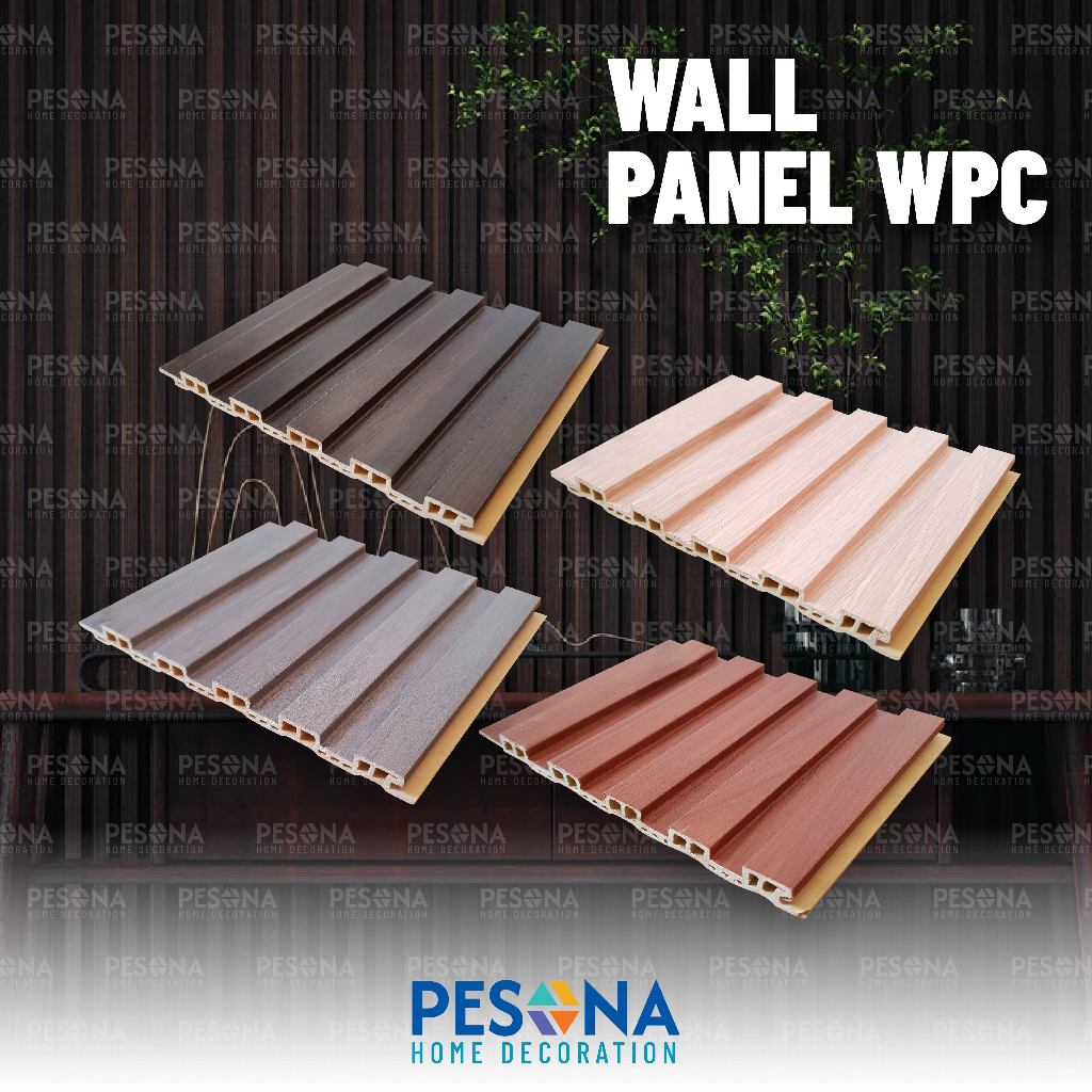 Jual Panel Dinding WPC Motif Kayu 300 x 17 cm Anti Rayap & Anti Air ...