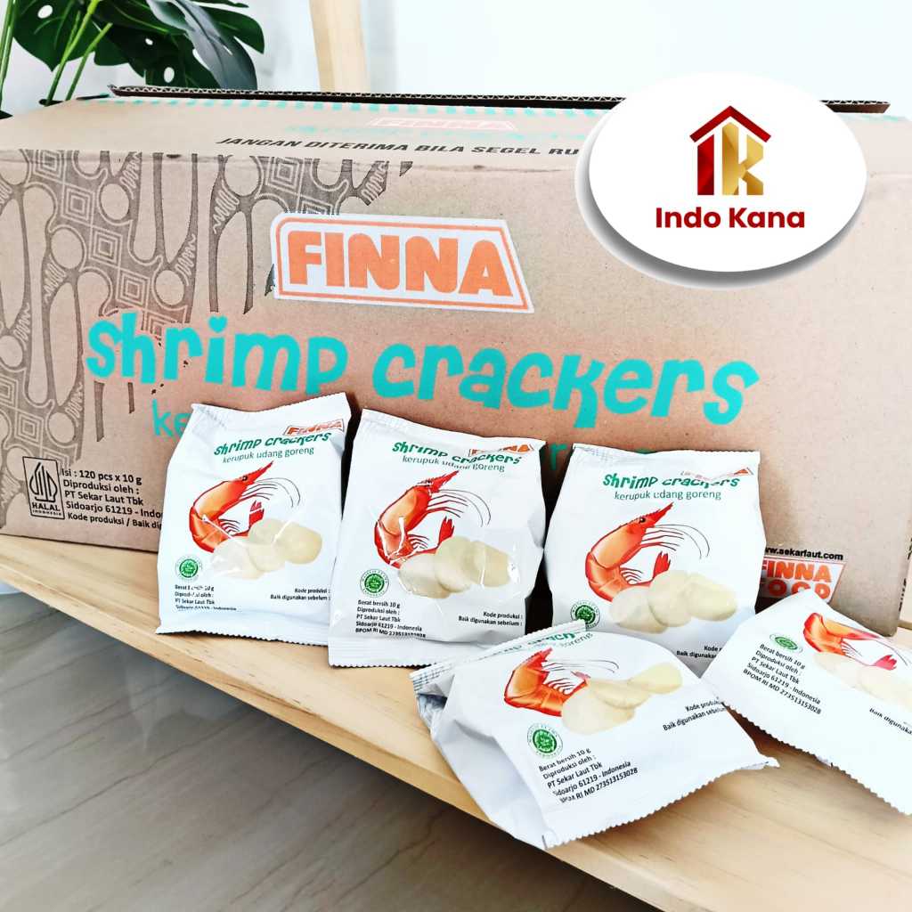 Jual FINNA KERUPUK UDANG & BAWANG GORENG SIAP MAKAN 10 Gr | Shopee ...