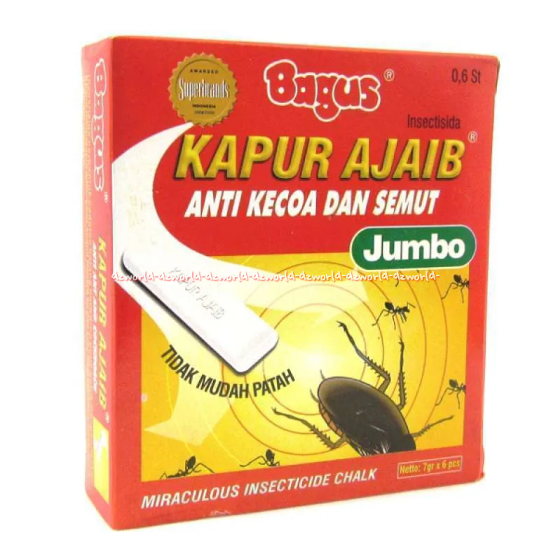 Jual Bagus Kapur Ajaib 6pcs Anti Kecoa Semut Jumbo Insecticide Chalk ...